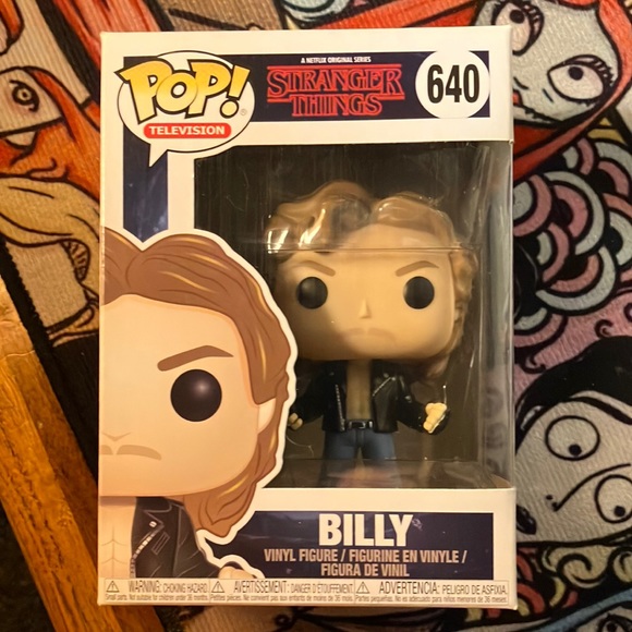 Funko | Other | Funko Pop Stranger Things Billy Hargrove | Poshmark